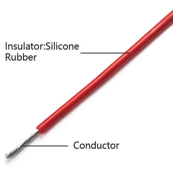 Silicone wire JG - SILVER&TIN